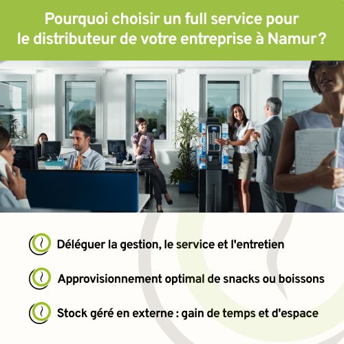 Distributeur automatique : les atouts du full service